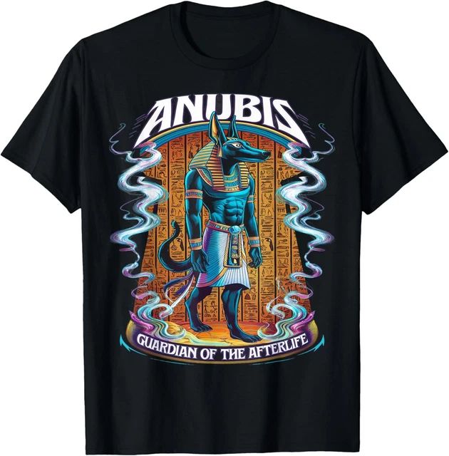 DOVU Anubis Egypt God Ancient Egyptian Mythology Pharaoh T-Shirt Unisex ...