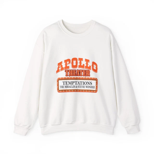 DOVU Apollo Theater Inspired Crewneck Sweatshirt, Warm Sweatshirt ...