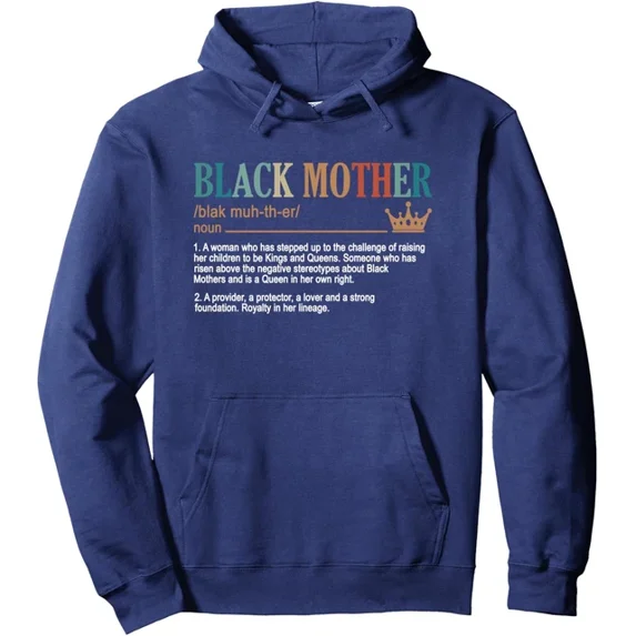 DOVU Black Mother Definition African American Mom Day Unisex Hoodie ...