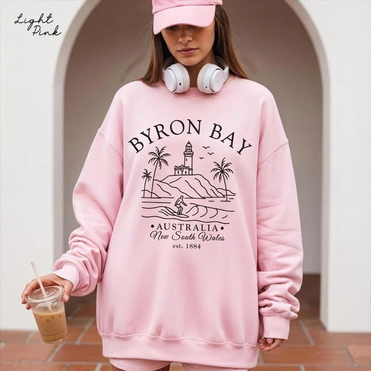 DOVU Byron Bay Sweatshirt Travel Australia Trip Sweater Trendy ...
