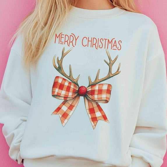 DOVU Chris.Tmas Coquette Graphic Classic S Sweatshirt Print On Demand ...