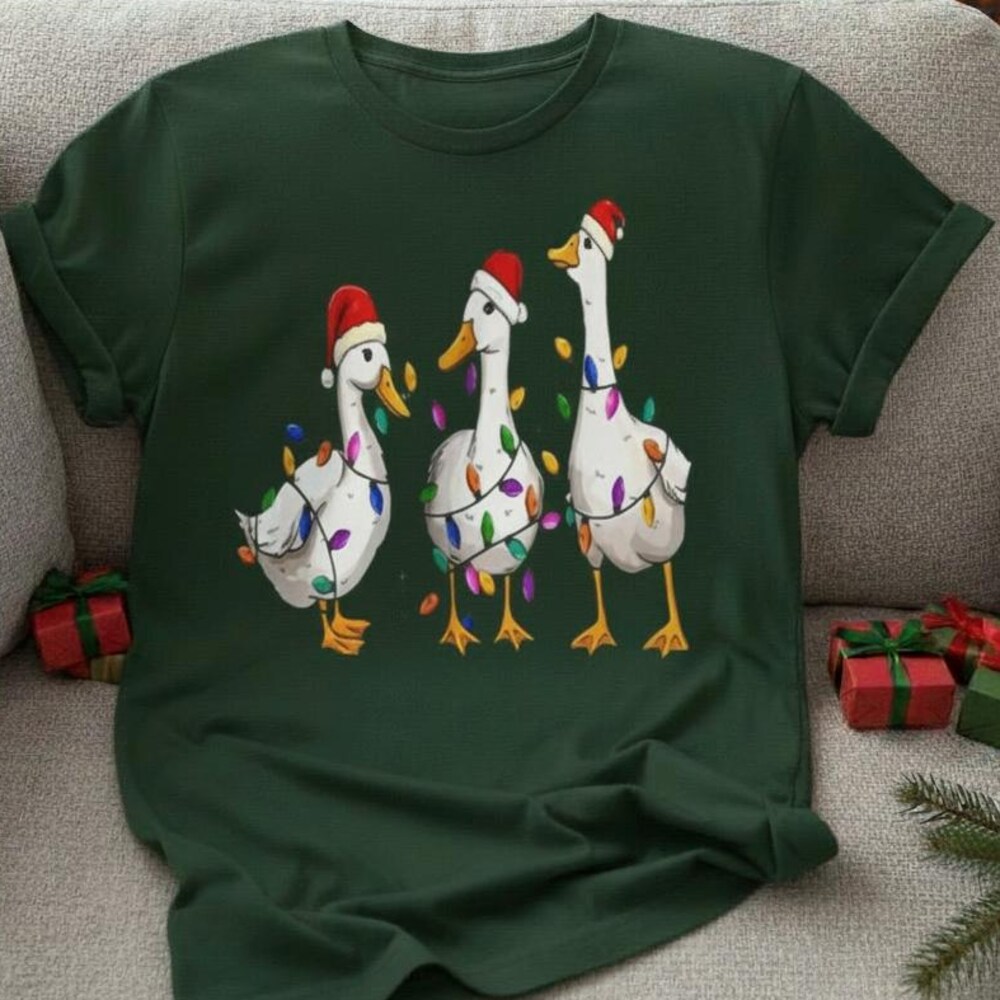 DOVU Chris.Tmas Ducks T-Shirt - Funny Tee, Outfit, Chris.Tmas Ideas ...