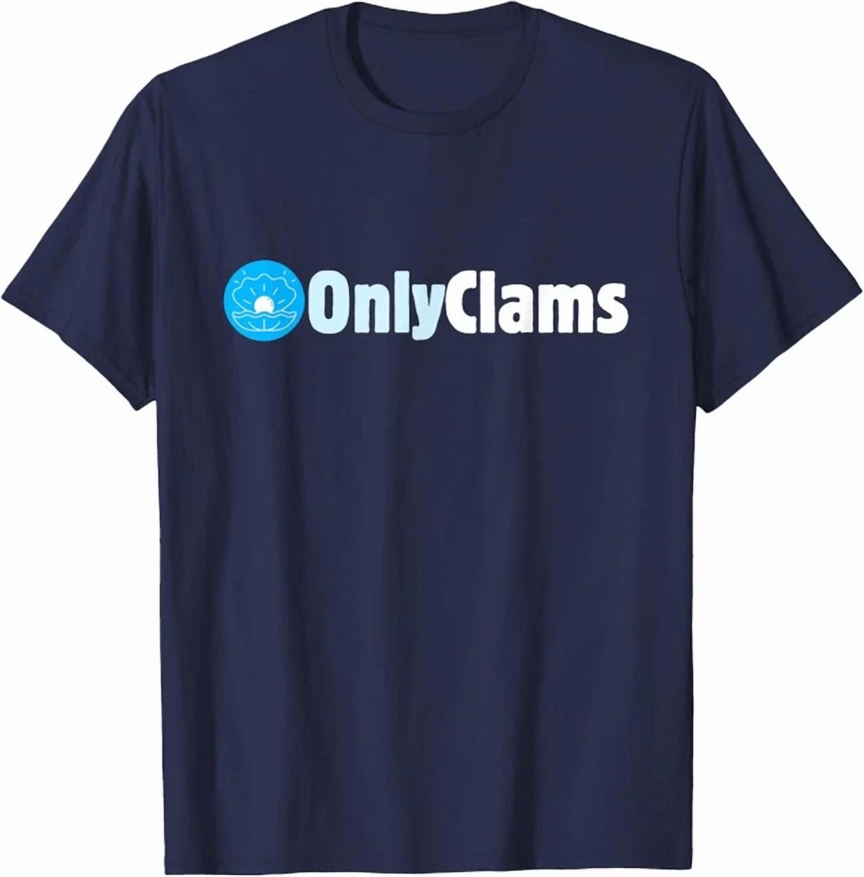 DOVU Clam Collector Beach Pun | Onlyclams Sea Fan T-Shirt For Men Women ...