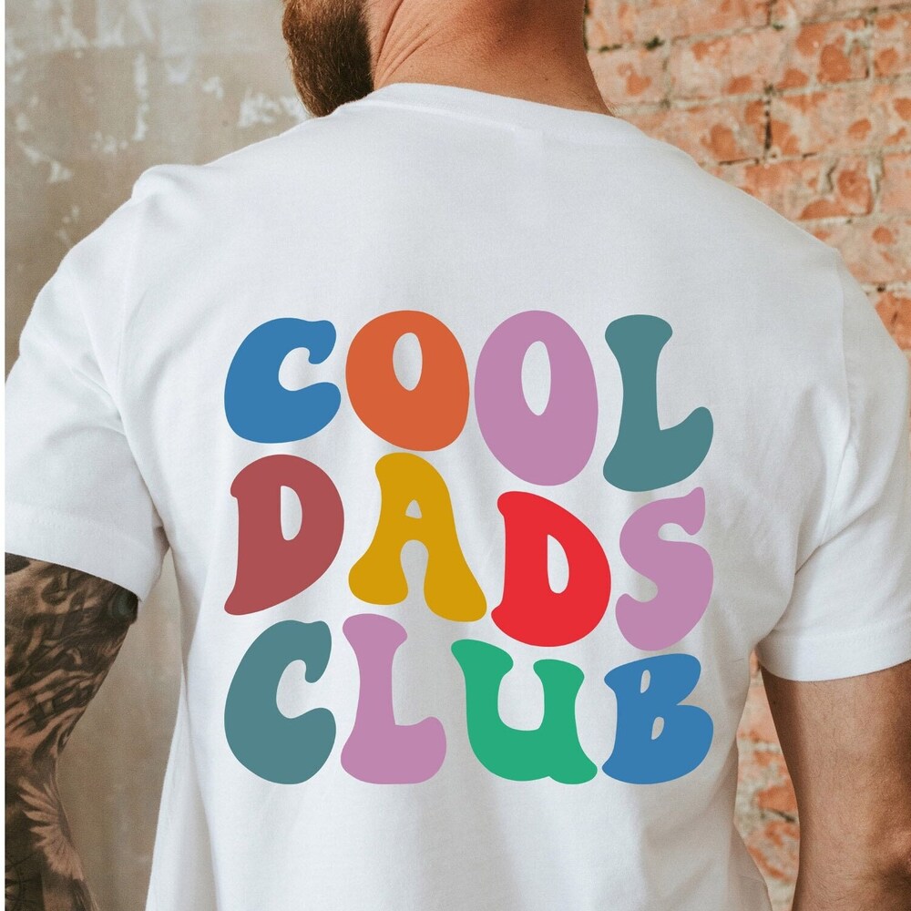 DOVU Cool Dads Club Shirt, Dad T-Shirt, Cool Father'S Day Gift, Cool ...