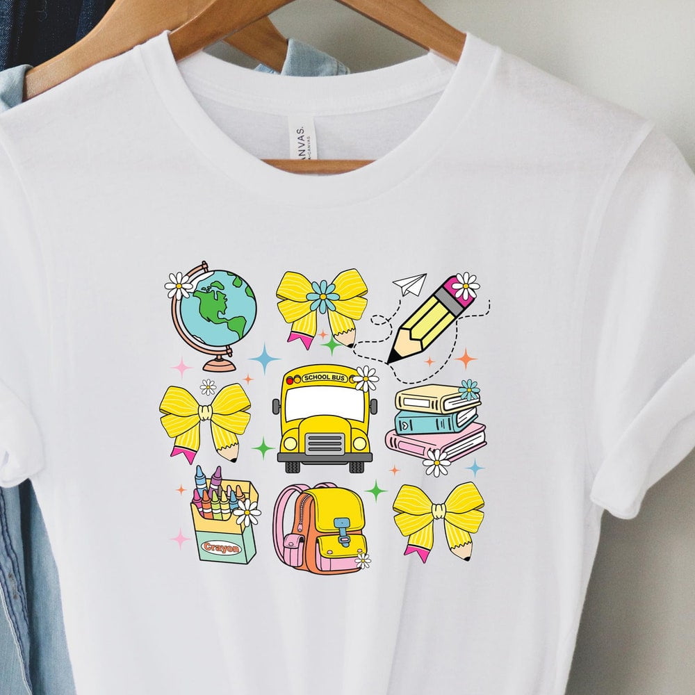 DOVU Coquette School Shirt, Back To School Shirts, Teacher Coquette ...