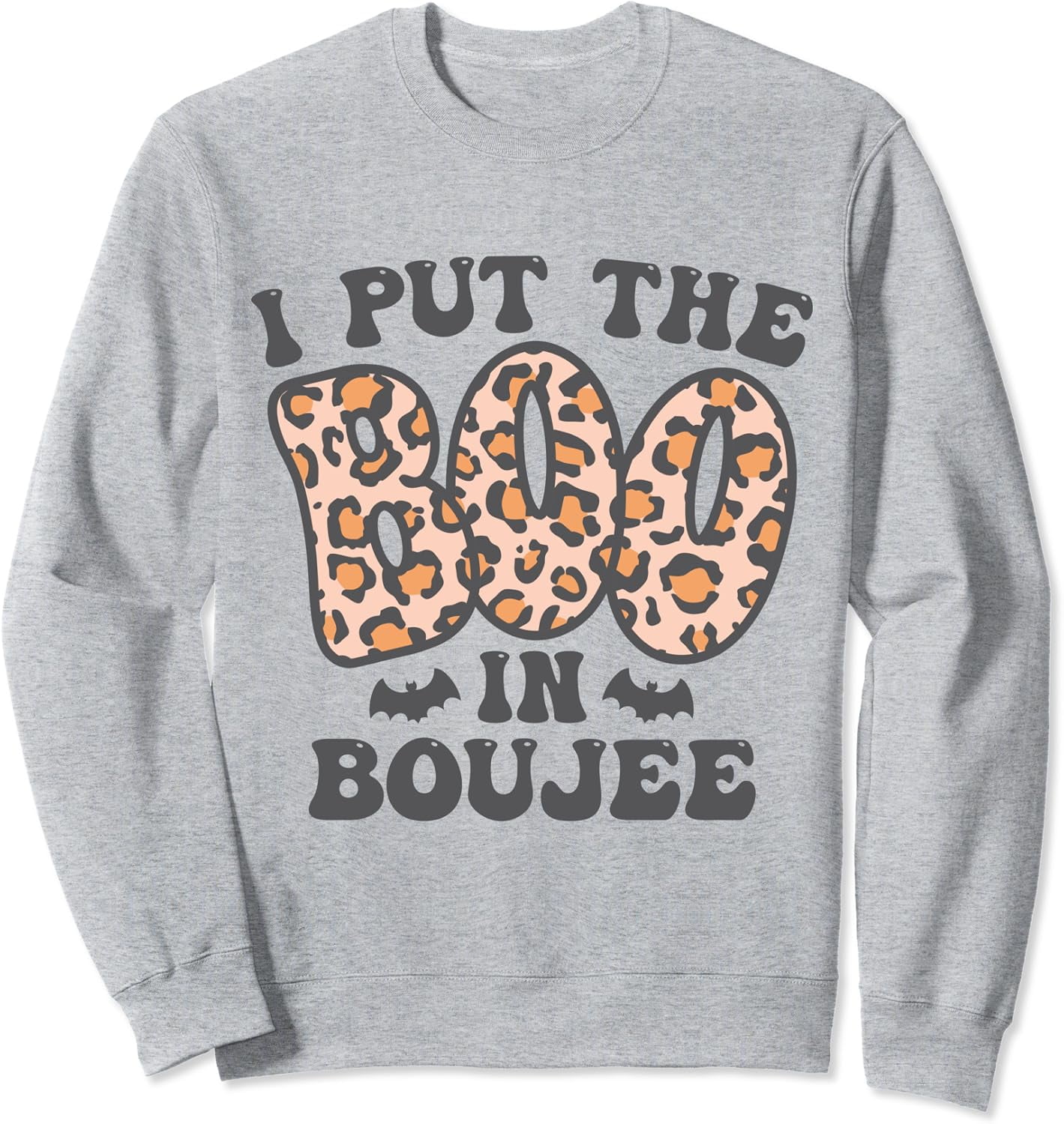 DOVU Cute Funny Hal.Low.Een Fall I Put The Boo In Boujee Leo.Pard ...