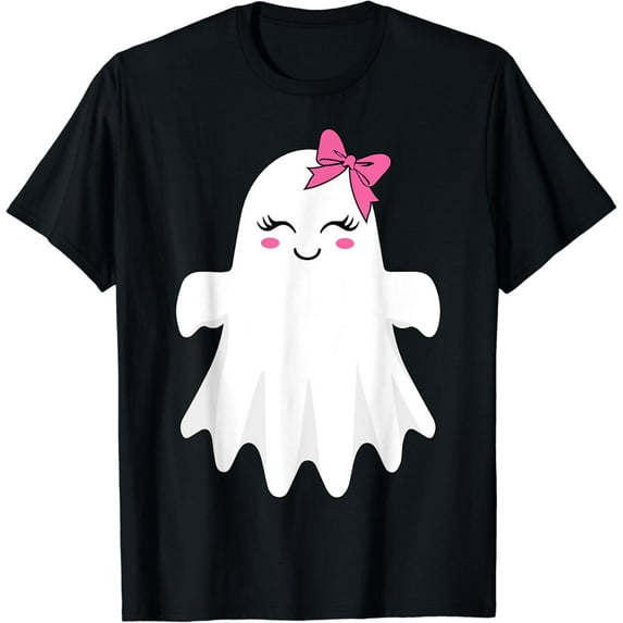 DOVU Cute Ghost With Bow Boo Hal.Low.Een T-Shirt Unisex S-5XL Hot Trending Shirt, Vintage ...