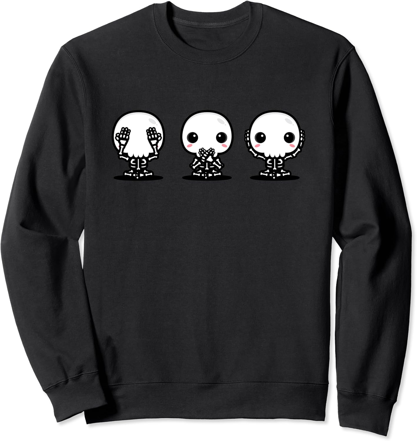 DOVU Cute Skull See No Evil Hear No Evil Speak No Evil Hal.Low.Een ...