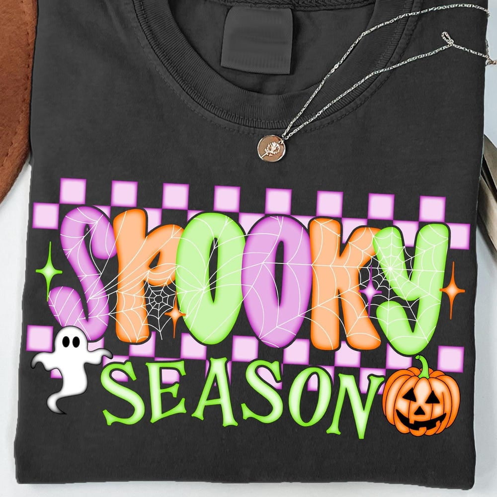 DOVU Cute Spooky Season Shirt, Preppy Hal.Low.Een Shirt, Trendy Hal.Low ...