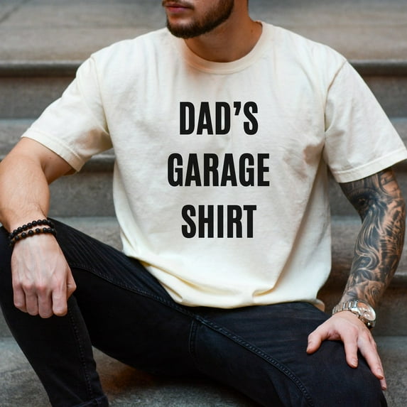 DOVU Dad'S Garage Shirt, Gift For Dad, Work Bench Shirts, Mechanics ...