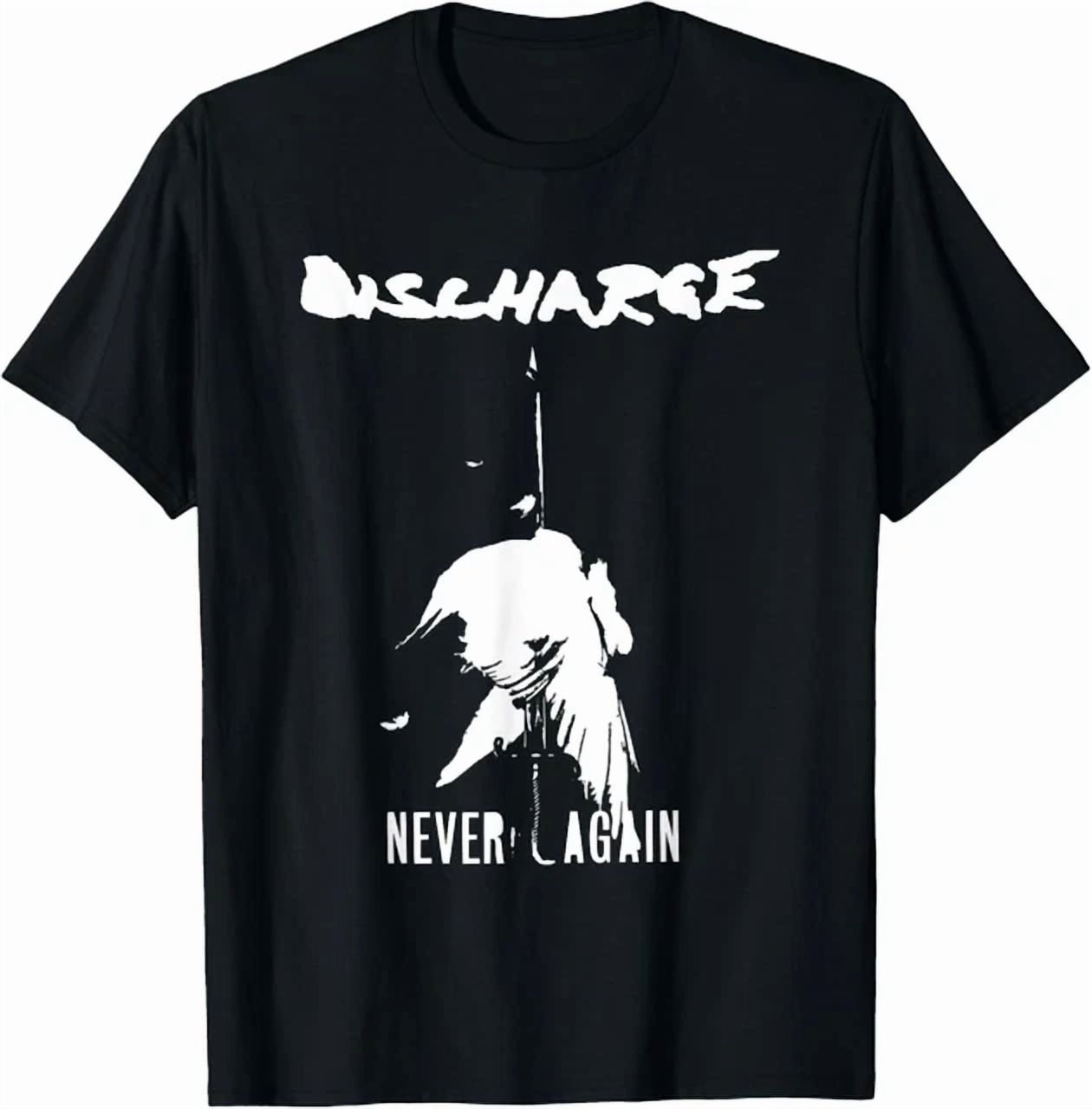 DOVU Discharge - Official Merchandise - Never Again T-Shirt Unisex S ...