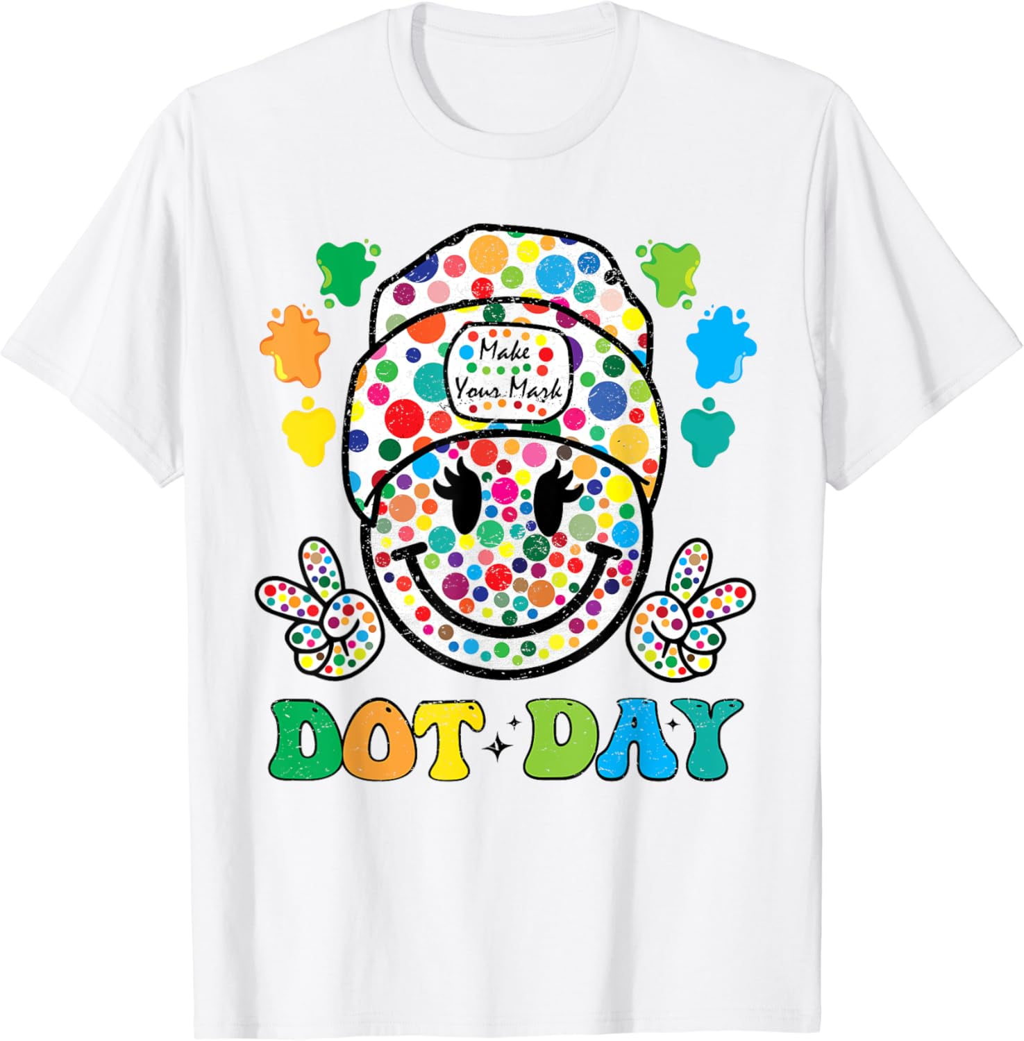 DOVU Dot Day International Dot Day Make Your Mark Dot Day T-Shirt ...