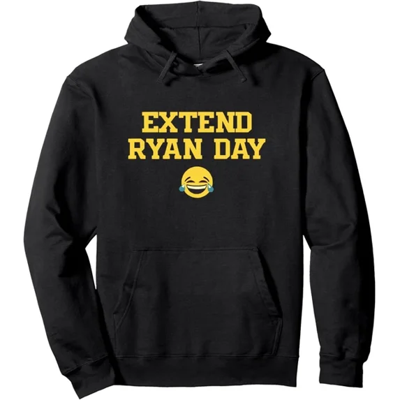 DOVU Extend Ryan Day Laughing Emoji Design Unisex Hoodie Outdoor Hoodie ...