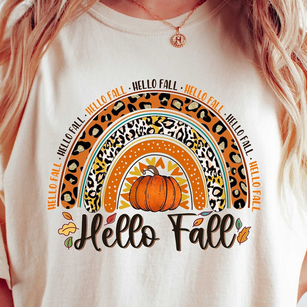 DOVU Fall Rainbow Sweashirt, Its Fall Yall, Fall Shirt For Women ...