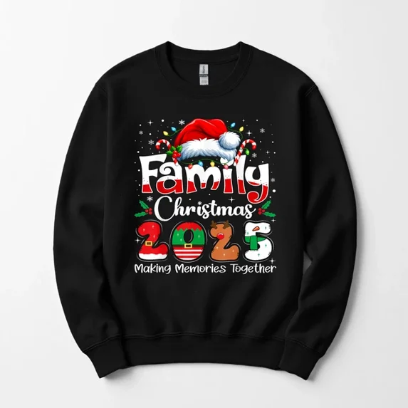DOVU Family 2025 Matching Outfit Squad San.Ta Sweatshirt Trendy Sweatshirt, Birthday Gift ...