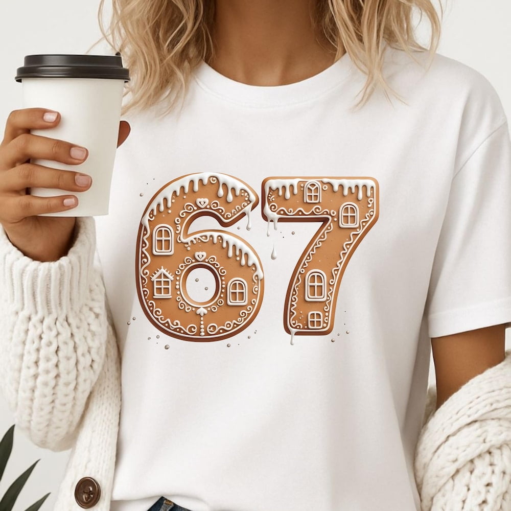 DOVU Festive 67 Shirt, Trendy 67 T-Shirt, 67 Trend T-Shirt, Six Seven ...