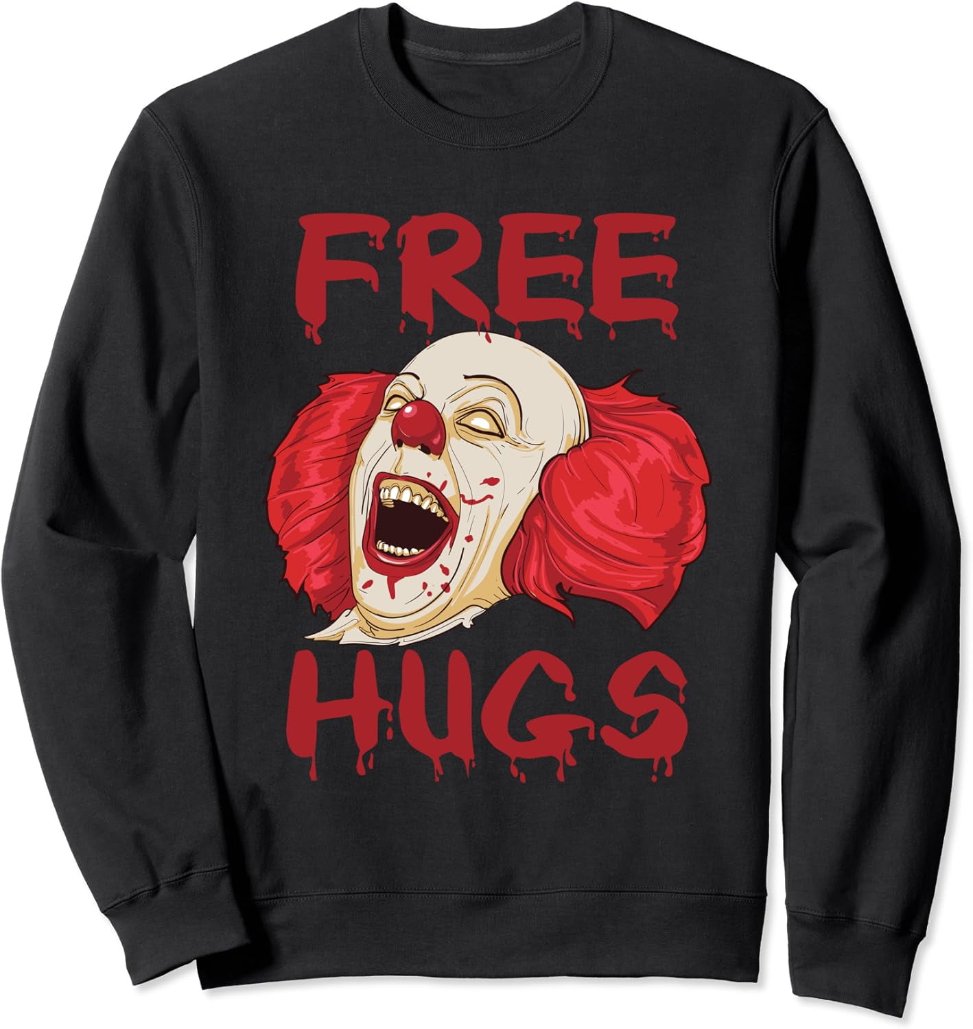 DOVU Free Hugs Hal.Low.Een Evil Kil.Ler Scary Clown Horror Gift ...