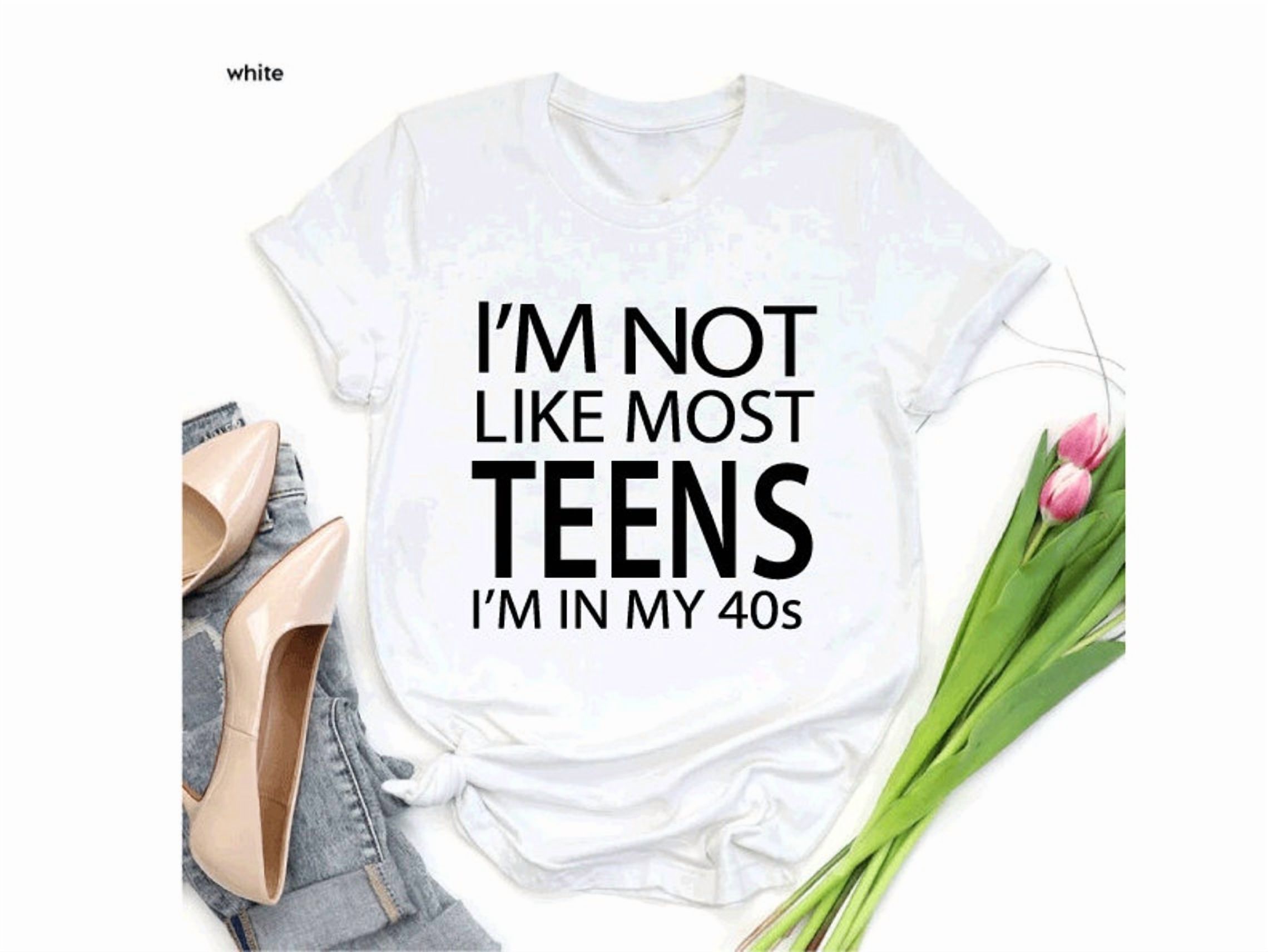 DOVU Funny 40Th Birthday Shirt, 40Th Birthday Men Women, 40Th Birthday ...