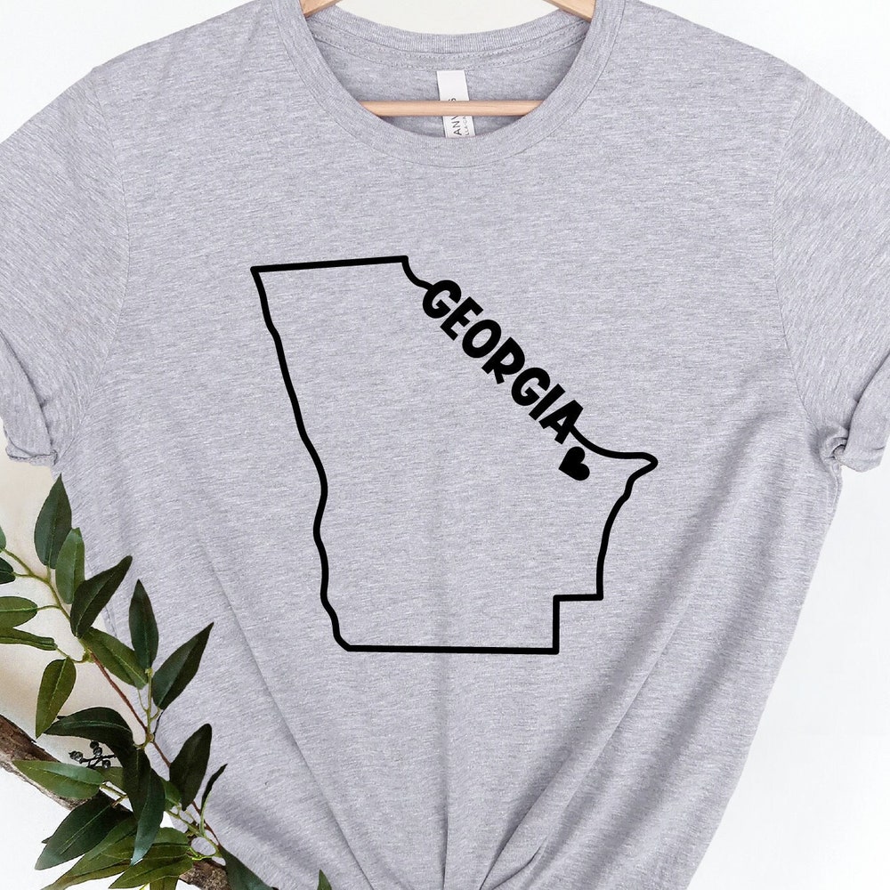 DOVU Georgia State Shirt, Usa States Shirt, Georgia Lover Shirt, State ...