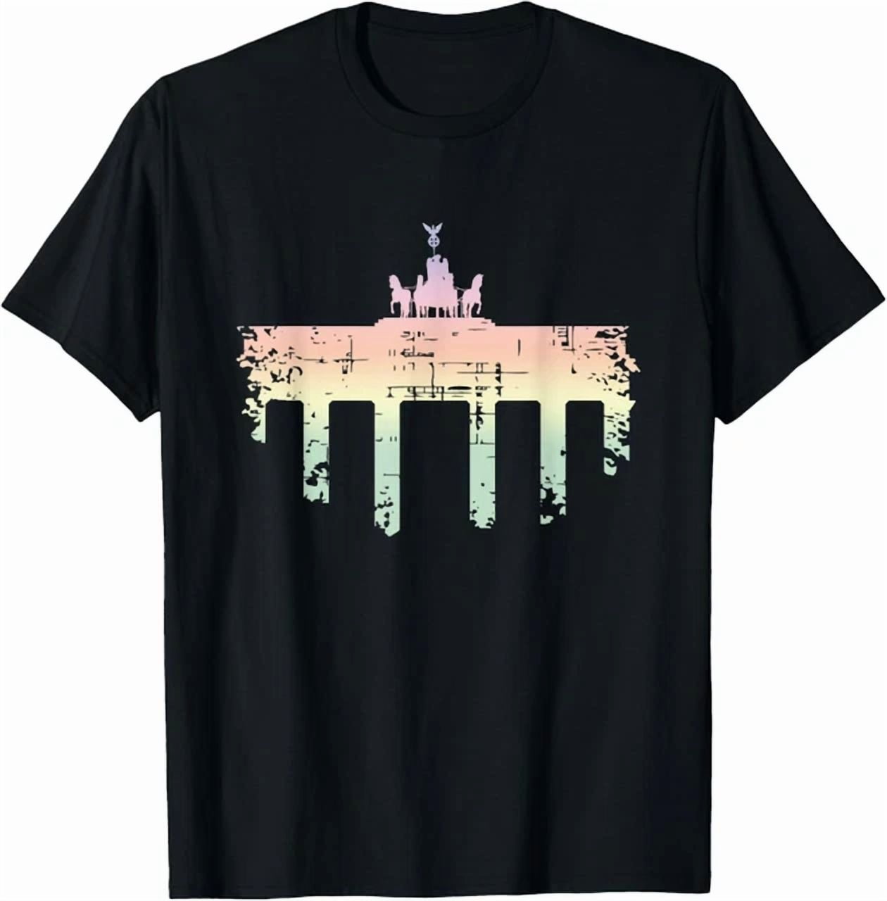 DOVU Germany Souvenir Berlin Brandenburg Gate T-Shirt Unisex S-5XL Hot ...