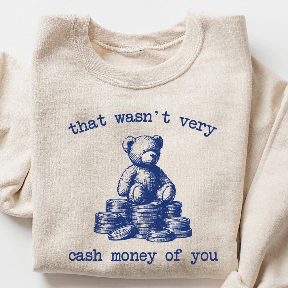 DOVU Get In Loser Sweatshirt, Trouble Ain'T Gonna Make Itse.Lf ...