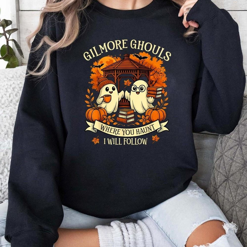 DOVU Gilmore Ghouls Sweatshirt, Where You Haunt I Will Follow ...