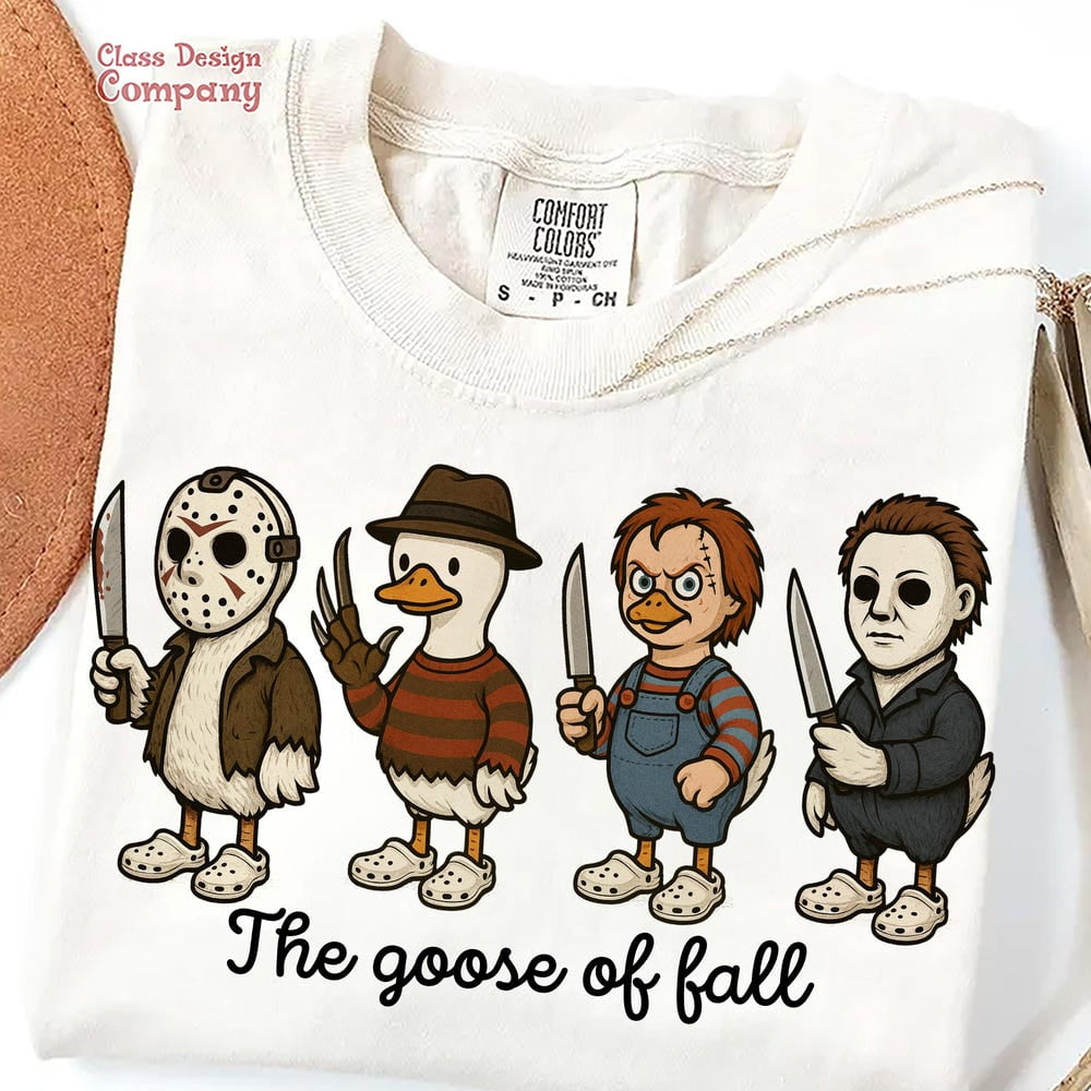 DOVU The Goose Of Fall Shirt, Hal.Low.Een Goose Shirt, Hal.Low.Een ...
