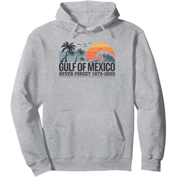 DOVU Gulf Of Mexico Since 1672 Retro Vintage Beach Cool Unisex Hoodie ...