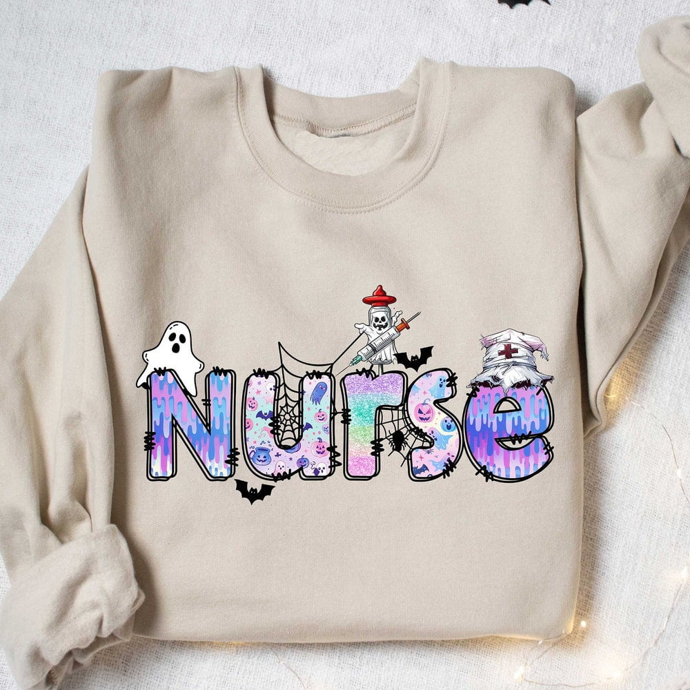 DOVU Hal.Low.Een Nurse Sweatshirt, Hal.Low.Een Nursing Sweatshirt ...