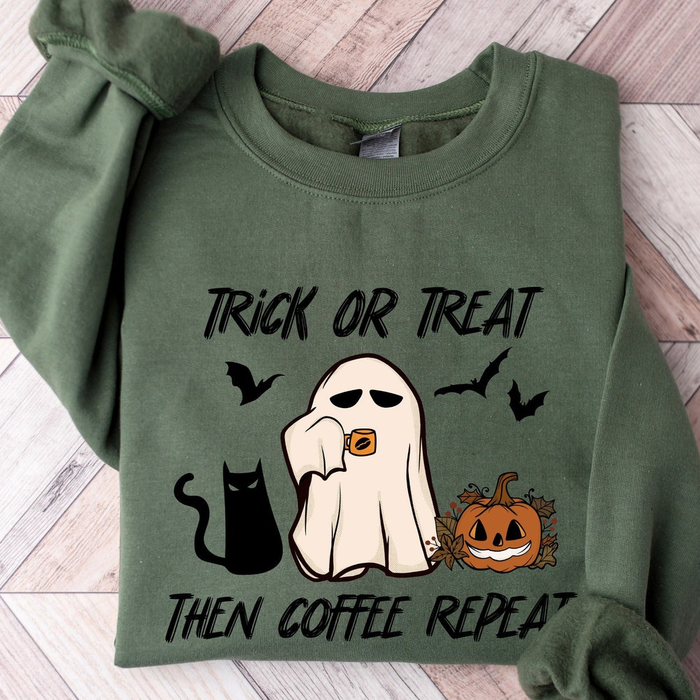 DOVU Hal.Low.Een Sweet Haunt Night Sweater, Hal.Low.Een Fright And ...