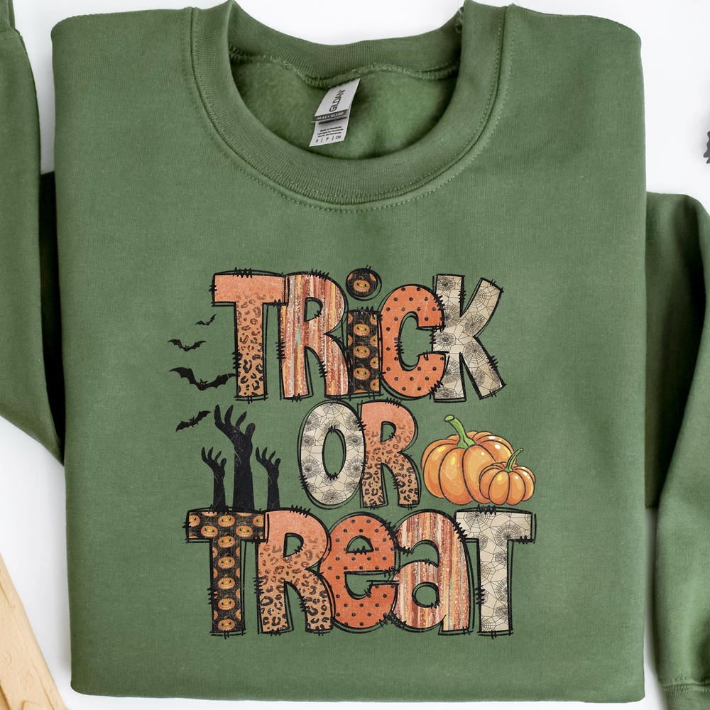 DOVU Hal.Low.Een Sweet Haunt Night Sweatshirt, Hal.Low.Een Gift For ...