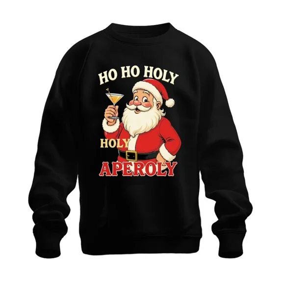 DOVU Ho Ho Holy Aperoly San.Ta Claus Aperol Spritz Fun Sweatshirt ...