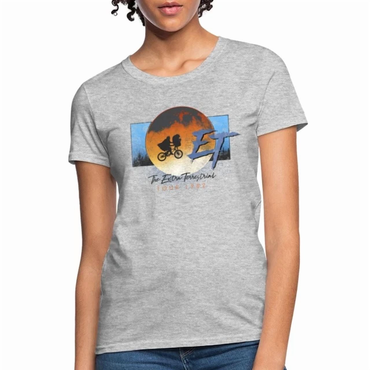DOVU Hot E.T. The Extra-Terrestrial Tour 1982 T-Shirt Unisex S-5XL Hot Trending Shirt, Vintage ...