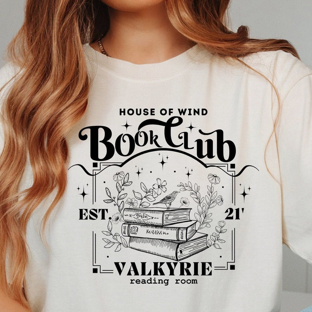 DOVU House Of Wind Book Club Shirt, Library Velaris Shirt, Sarah J Maas ...