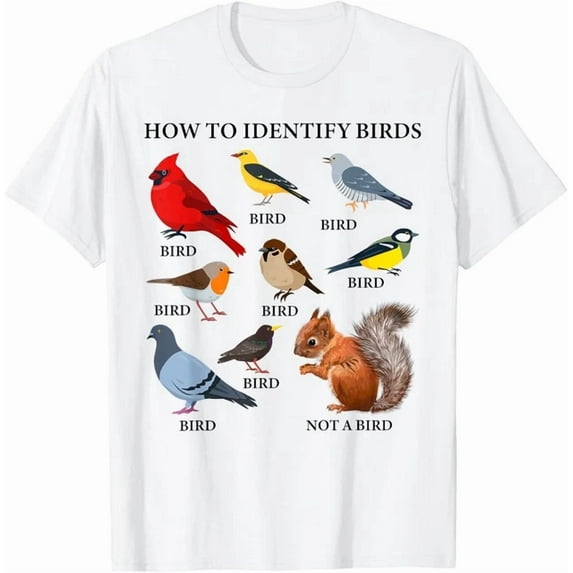 DOVU How To Identify Birds Funny Birds Identification Birdwatcher T ...