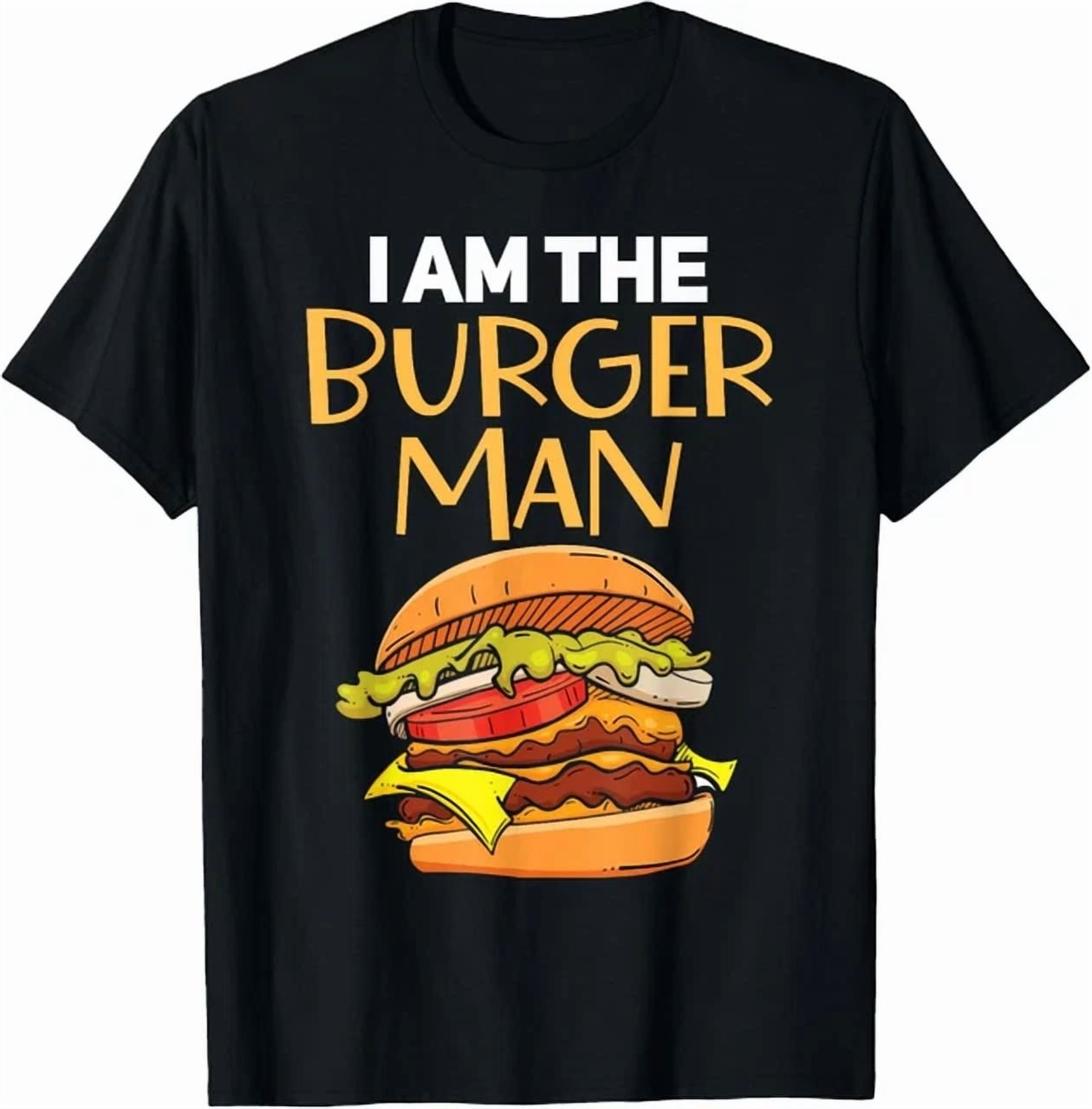 DOVU I Am The Burger Man T-Shirt Unisex S-5XL Hot Trending Shirt ...