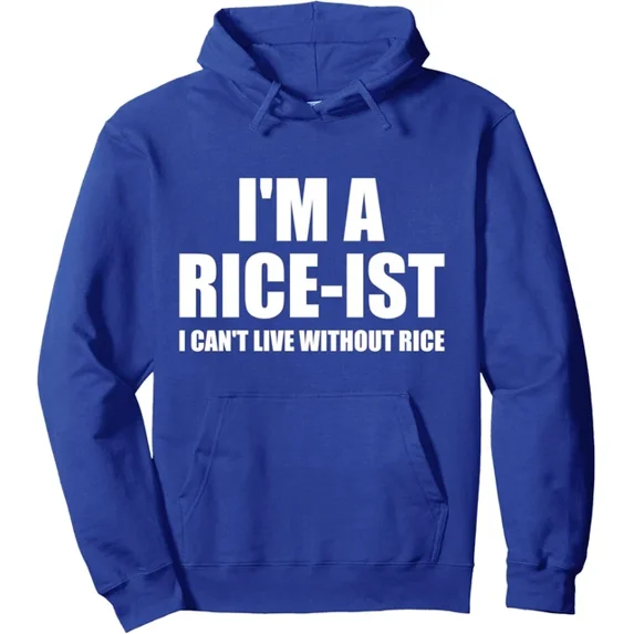 DOVU I'M A Rice-Ist Rice Philippine Food Filipino Unisex Hoodie Outdoor ...