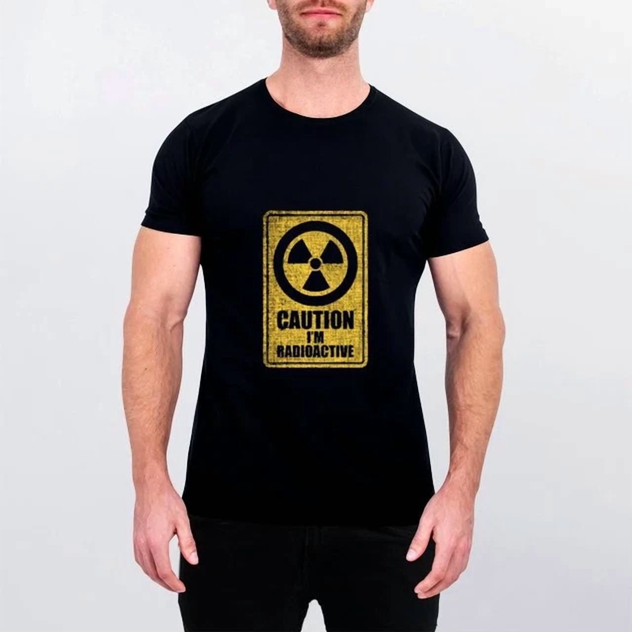 DOVU I'M Radioactive Radiation Therapy Chemo X Ray Shirt Gift Unisex S ...