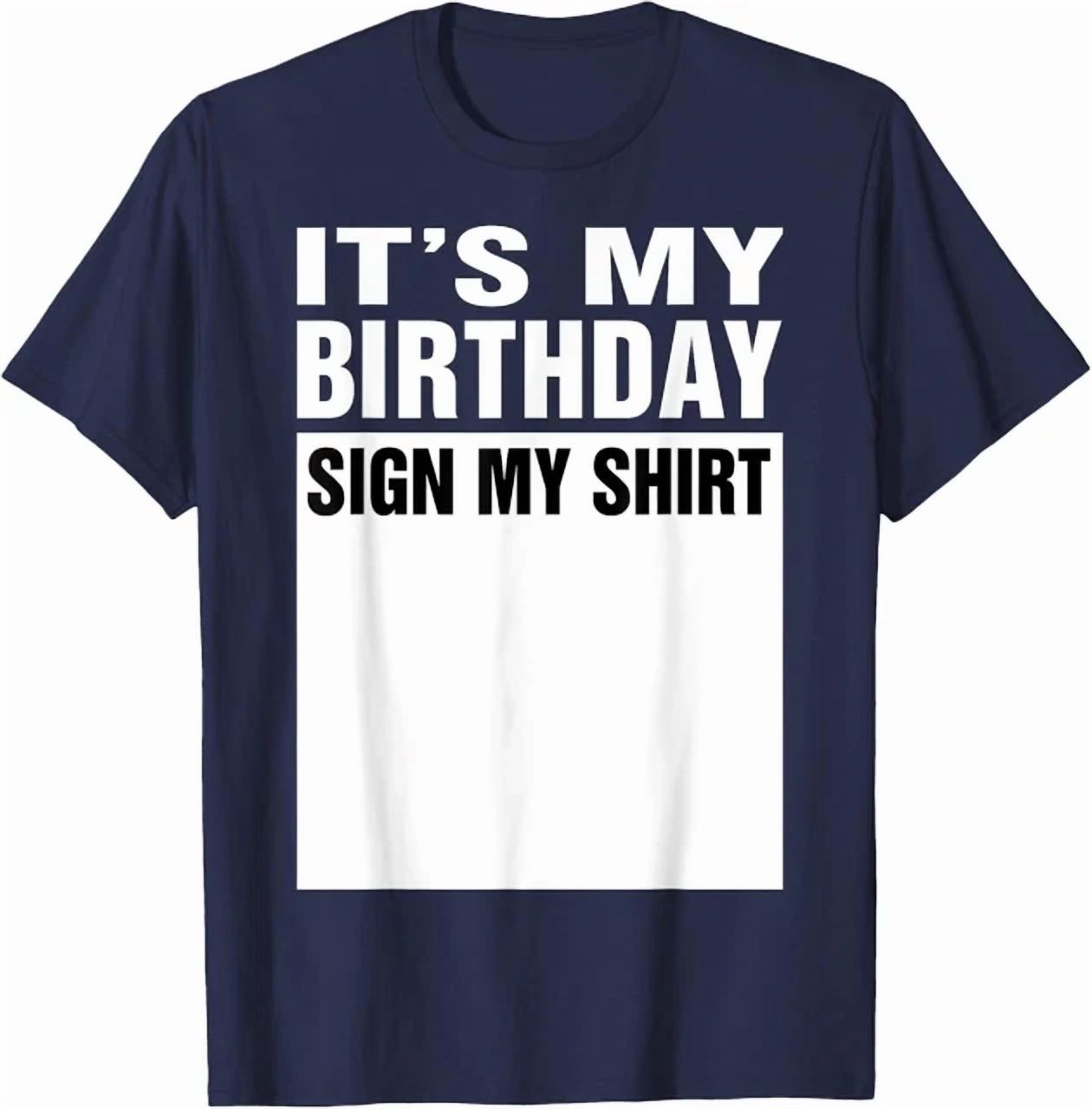 DOVU It'S My Birthday Sign My Shirt Unisex S-5XL Hot Trending Shirt ...