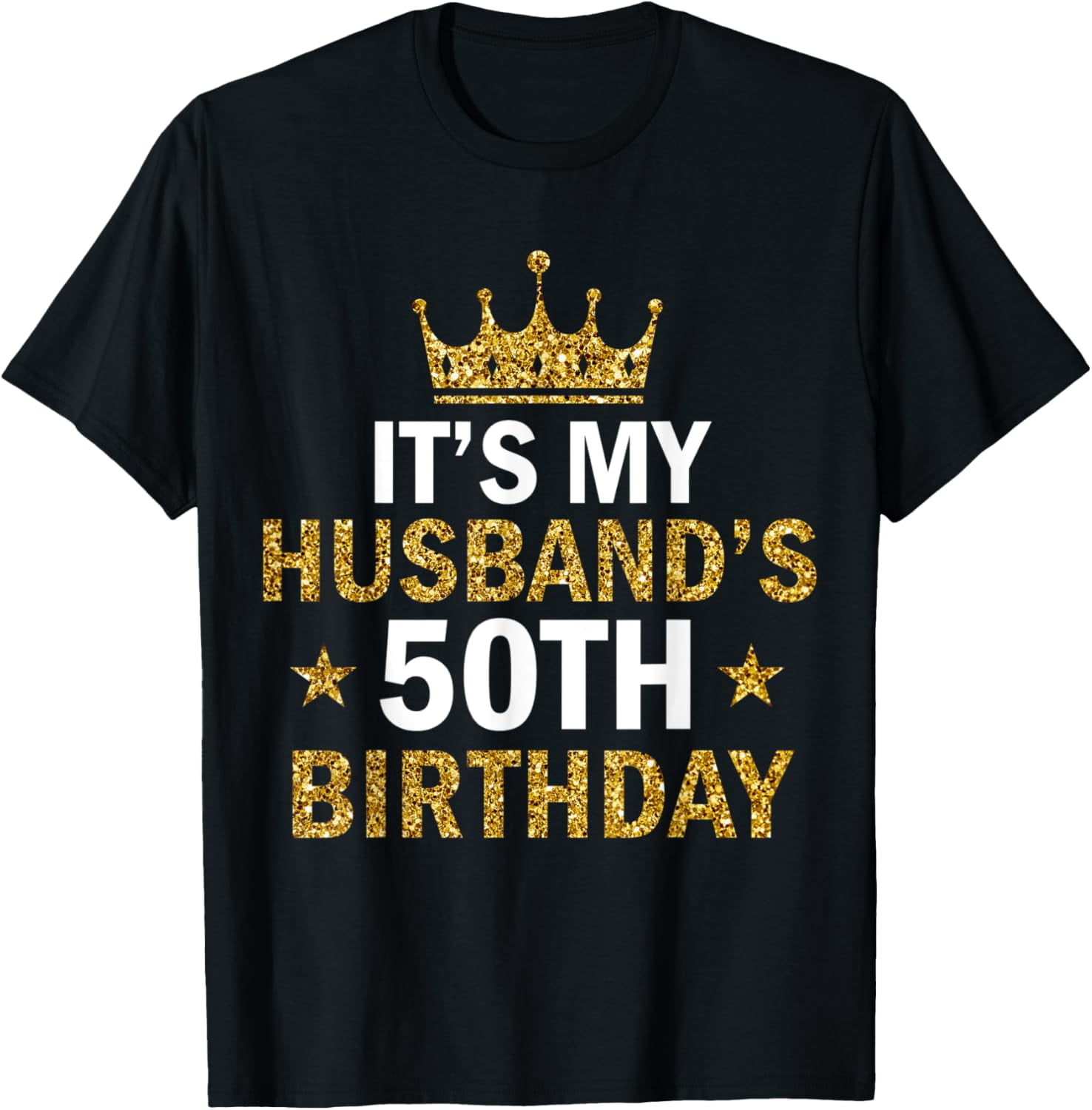 DOVU It'S My Husband'S 50 Year Old Birthday Couple 50Th Birthday T ...