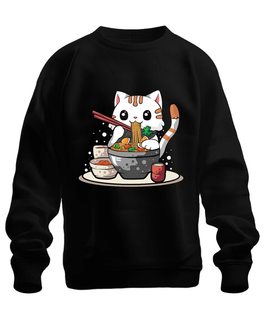 DOVU Kawaii Neko Cat Ramen Noodle Soup Japan Manga Cute Cartoon ...