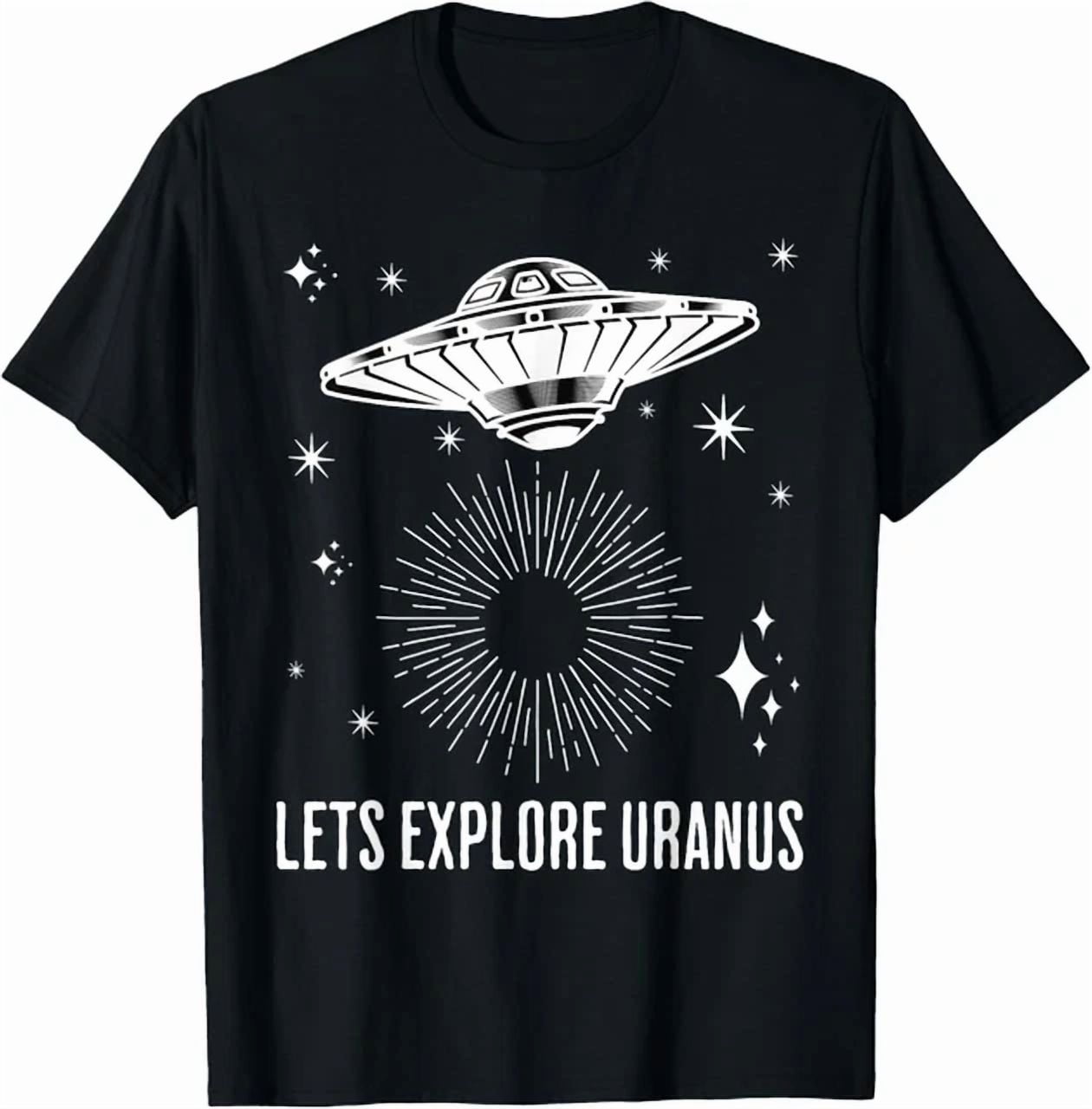 DOVU Let'S Explore Uranus Unique Astrological Design T-Shirt Unisex S-5XL Hot Trending Shirt ...