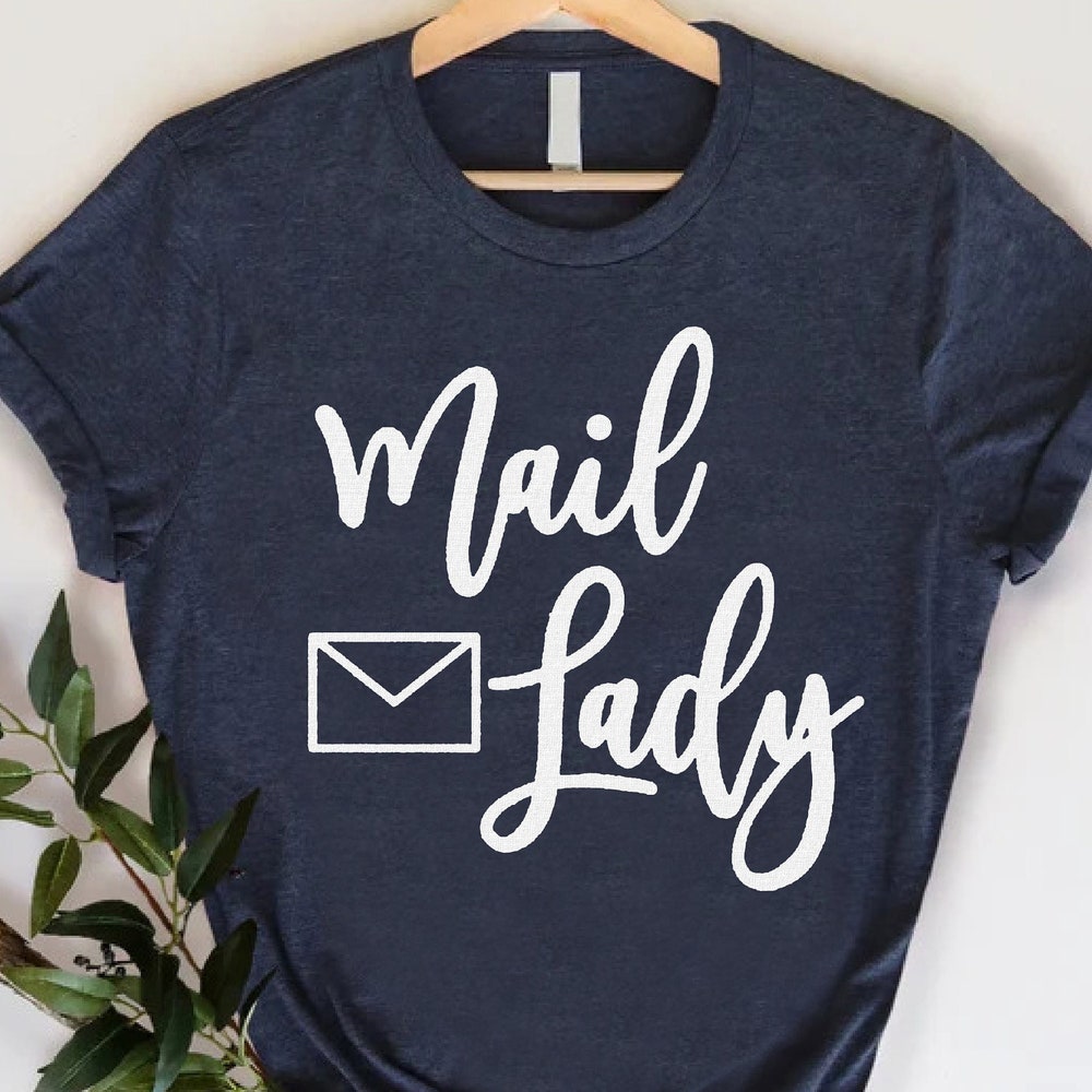 DOVU Mail Lady Unisex T-Shirt, Postal Worker Shirt, Gift For Women ...