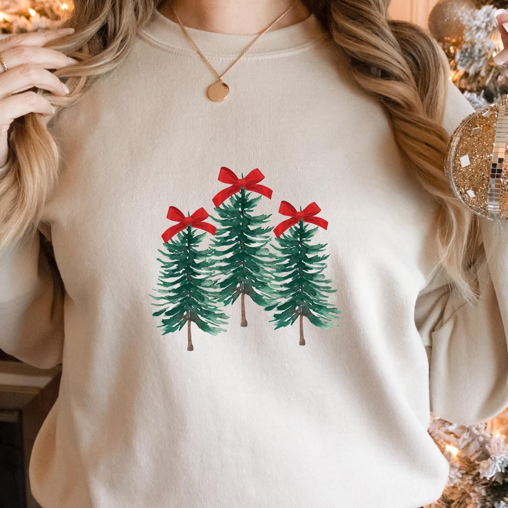 DOVU Merry Chris.Tmas Quote With Coquette Red Bow, Preppy Coquette Bow ...