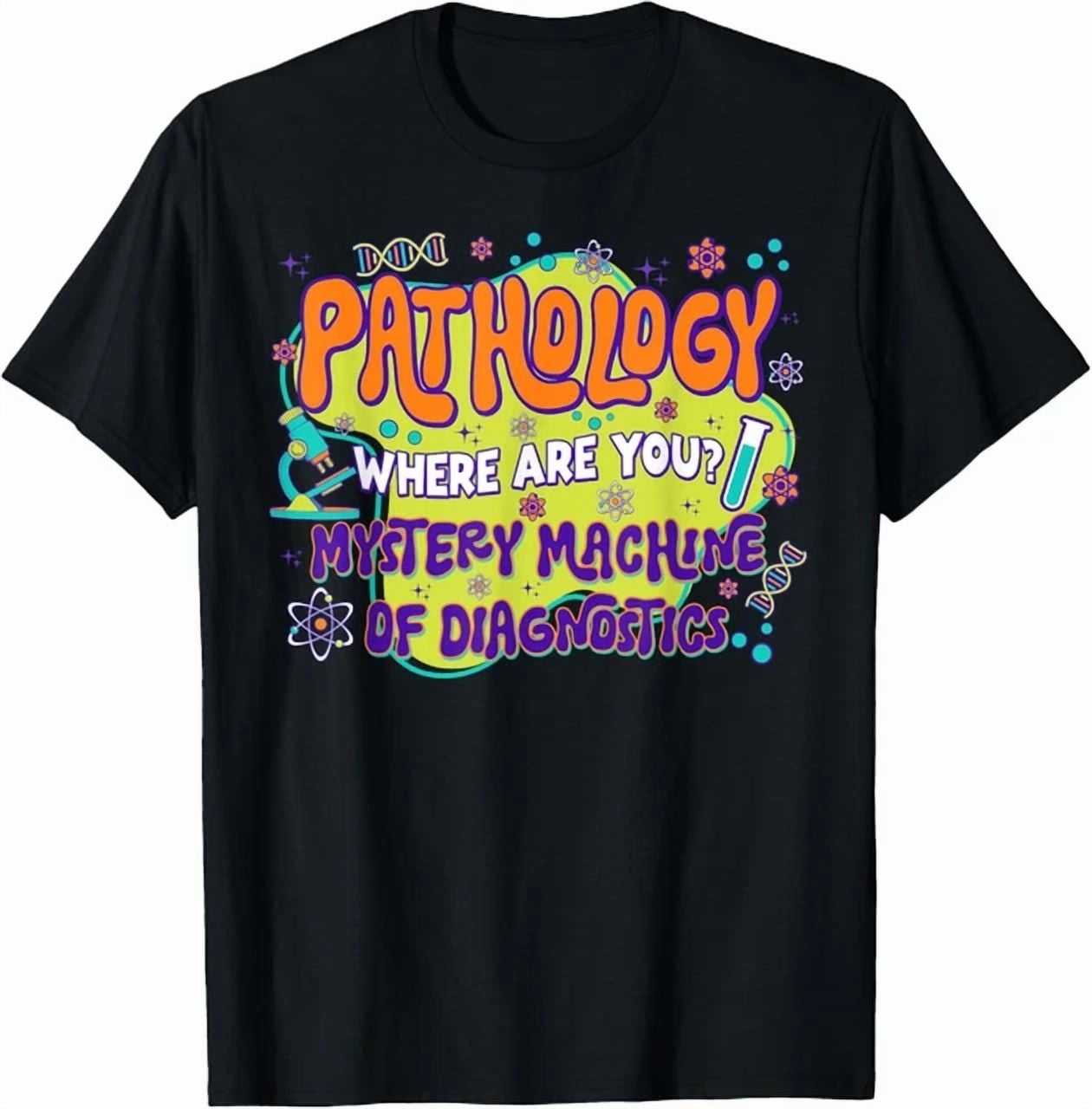 DOVU Pathology Lab Week 2025 Mystery Machine Of Diagnostics Lab T-Shirt ...