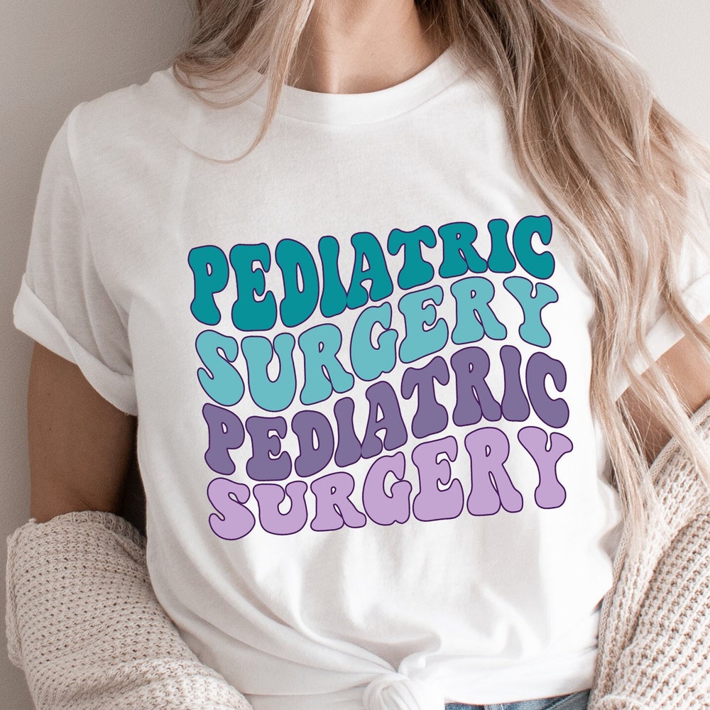 DOVU Pediatric Surgery Nurse Groovy Shirt, Cute Peds Nurse Tshirt ...