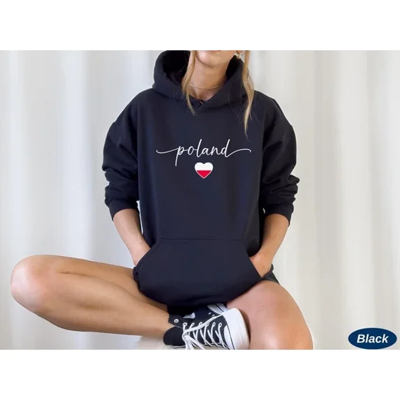 DOVU Poland Hoodie Travel Hooded Poland Trip Hoodie Outdoor Hoodie ...