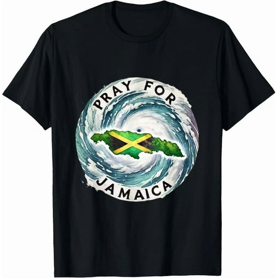 DOVU Pray For Jamaica Strong Hurricane Melissa T-Shirt Unisex S-5XL Hot ...