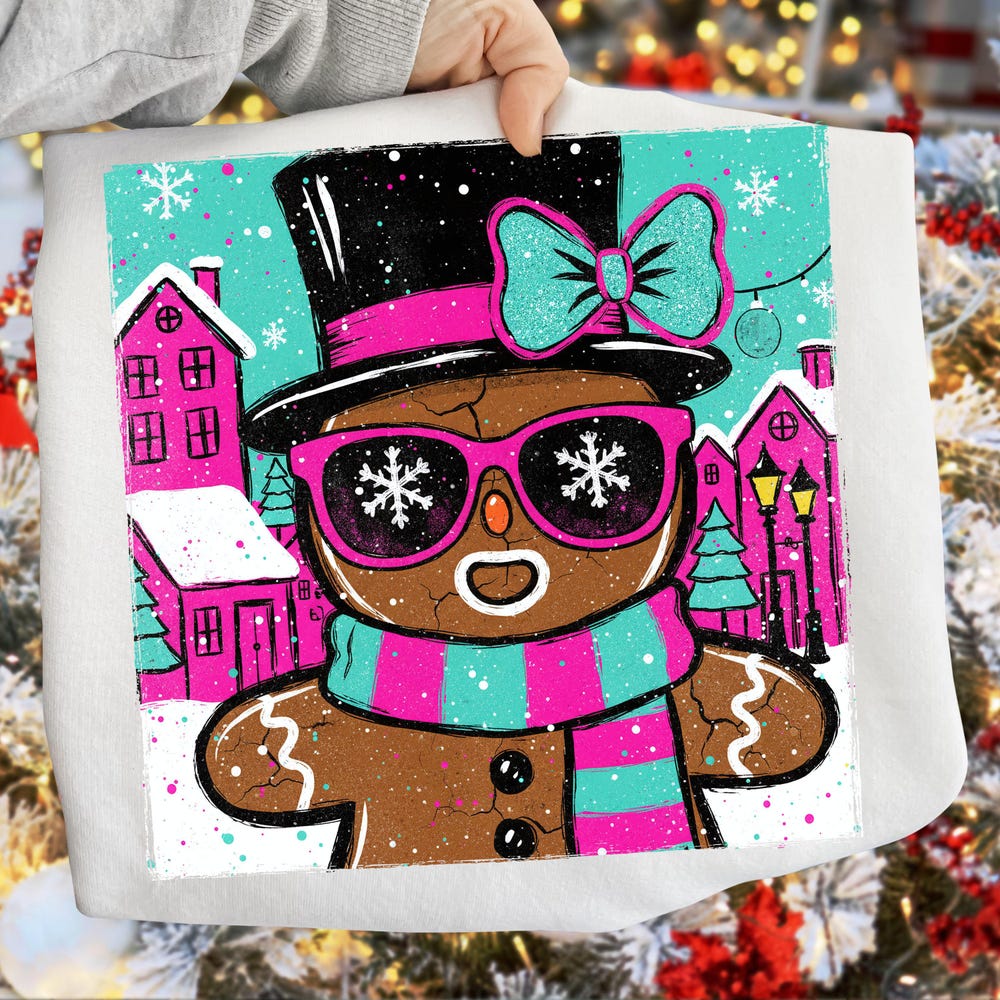 DOVU Preppy Chris.Tmas Gingerbread Man Shirt, Chris.Tmas Shirt, San.Ta ...