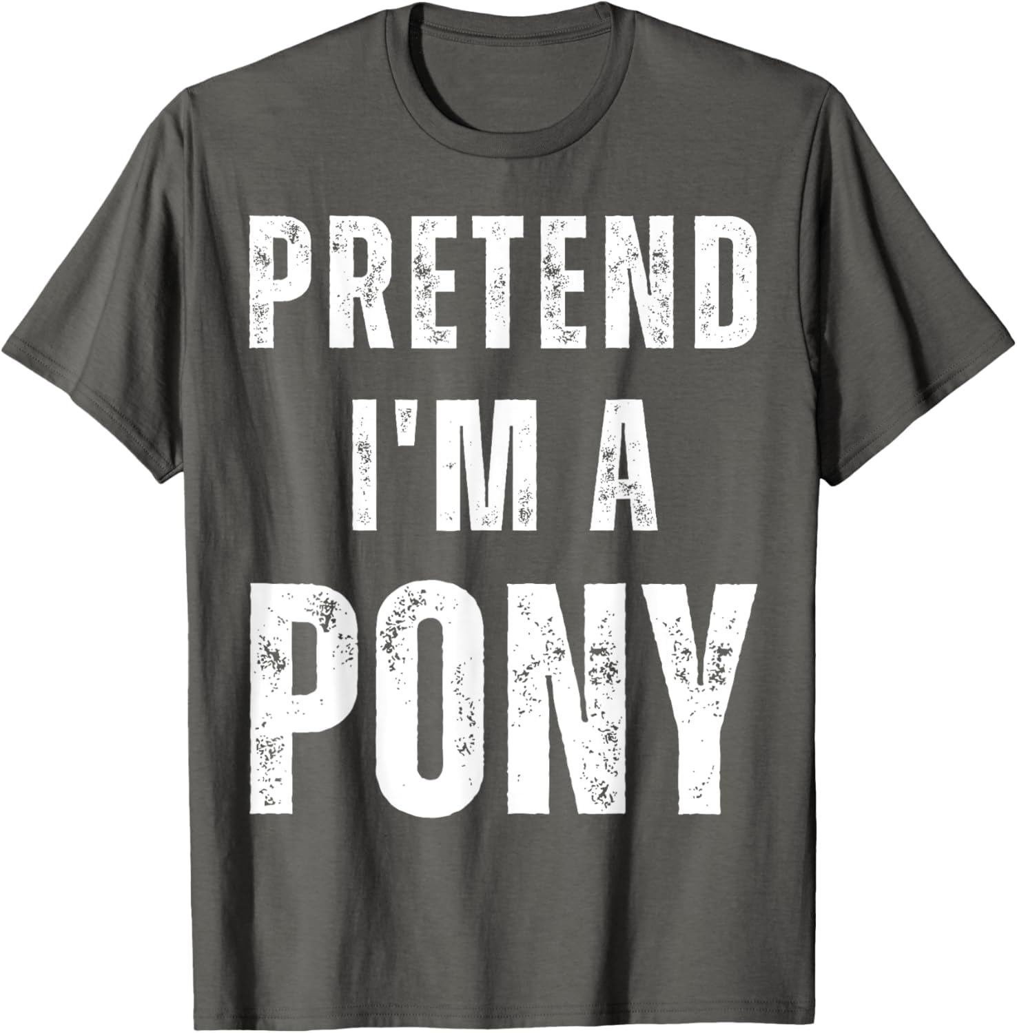 DOVU Pretend I'M A Pony Matching Funny Hal.Low.Een T-Shirt Unisex S-5XL ...